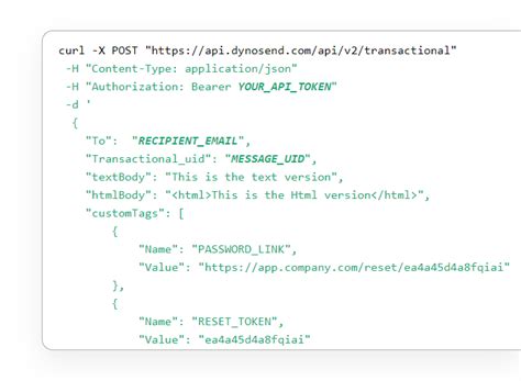 Transactional Email Dynosend