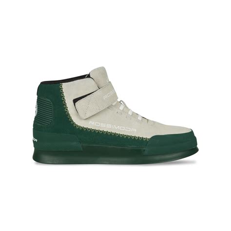 Rossimoda Men S Martino Clay Grey Picco Sneakers Clay Emerald Shop