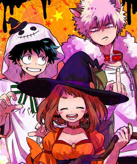 My Hero Academia Halloween Wallpaper Hd Wallpaper Anime
