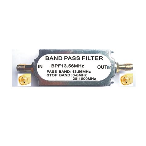 13 56mhz Band Pass Filter Fm Frequency Modulation Filter Rf Lc Filter Sma Female To Female