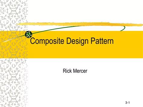 PPT Composite Design Pattern PowerPoint Presentation Free Download ID 5369223