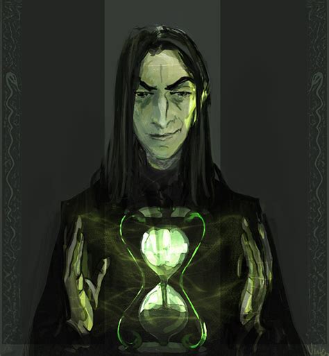 Head Of Slytherin By Vizen Harry Potter Severus Snape Snape Fan Art