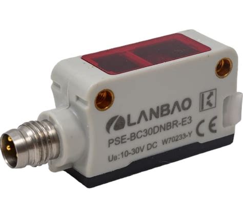 Оптический бесконтактный выключатель Lanbao PSE-BC30DNBR-E3 07-00036644 ...