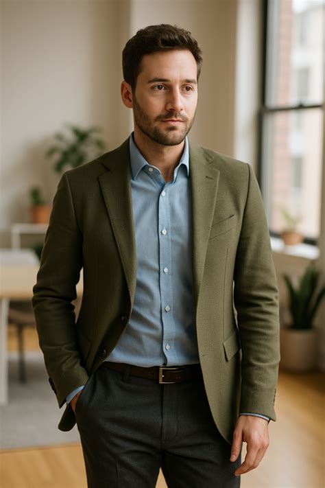 10 Stylish Olive Blazer Outfits For Men Stylish Alpha