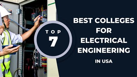 Best Colleges For Electrical Engineering In Usa Youtube