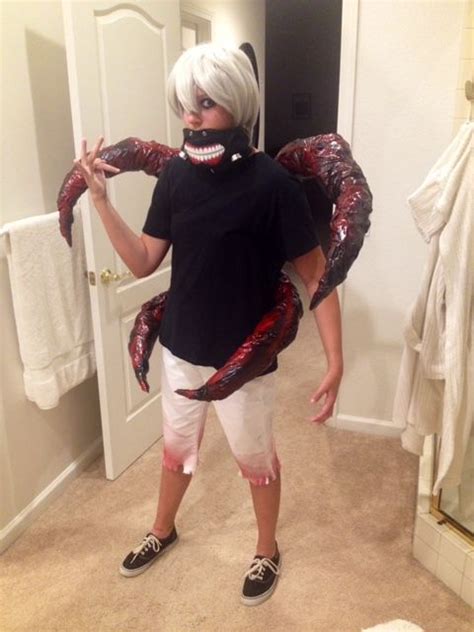 Pin By Paula Cardwell On Easy Kagune How To Kaneki Kaneki Ken Cosplay