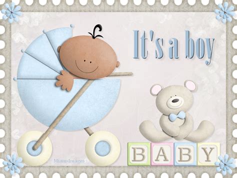 ♥ Its A Boy Birth Ecard Cest Un Garçon Naissance ♥