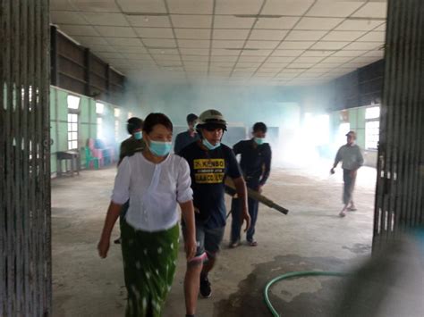 တံတားမြို့၊ အခြေခံပညာအထက်တန်းကျောင်း၌ သွေးလွန်တုပ်ကွေးရောဂါ ကြိုတင်ကာက