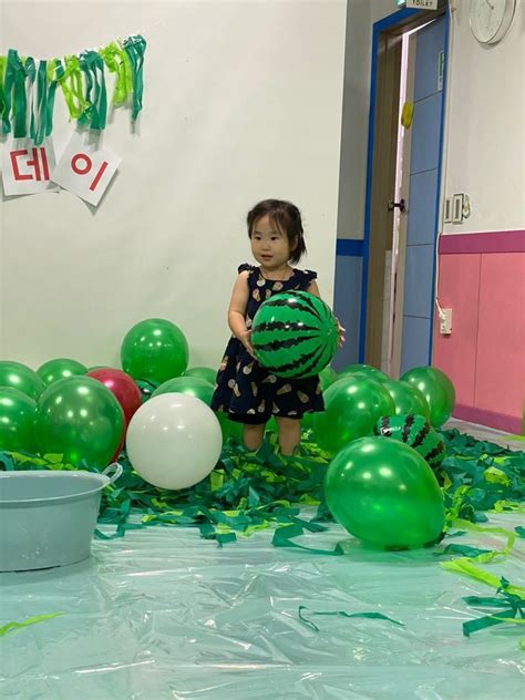 풍암동 어린이집풍암동 가정어린이집풍암지구 어린이집에덴어린이집풍암동 영아전담어린이집풍암동 어린이집추천여름놀이수박데이