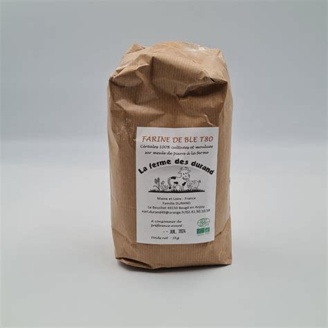 Farine De Blé T80 Bio
