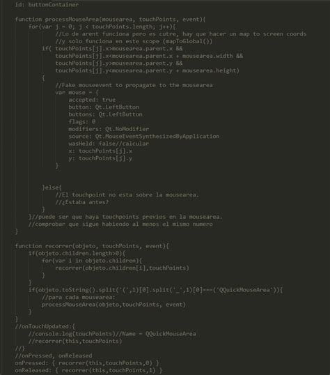 Qt Use Two Mouseareas Simultaneously In Android Stack Overflow