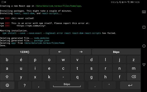 Create React App Error Cb Never Called · Issue 3188 · Termux