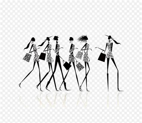 时尚购物女孩png图片素材下载图片编号9614828 Png素材网