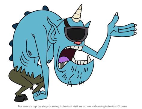 How To Draw Cyclops From The Grim Adventures Of Billy And Mandy The Grim