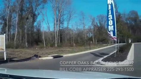 Copper Oaks Subdivision North Baton Rouge Appraiser Tour 70812 2015