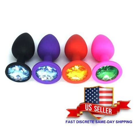 SILICONE ANAL PLUG BUTT PLUG EXPAND DIAMOND ANAL SEX TOYS FOR ADULT EBay