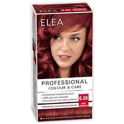 Elea Краска для волос Светлый махагон № 6.56 Professional фото | Hair ...