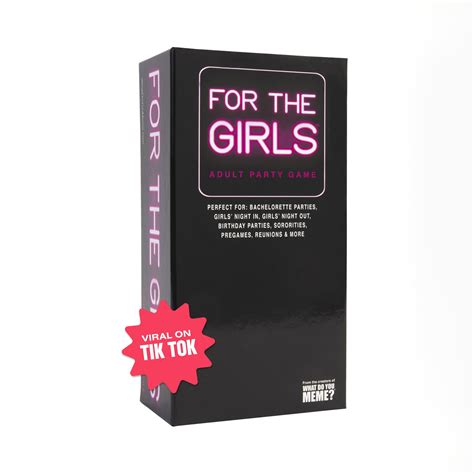 Buy What Do You Meme For The Girls The Ultimate Girls Night Party