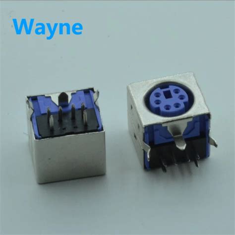 Socket 6pin Keyboard And Mouse Interface Keyboard Mouse Socket