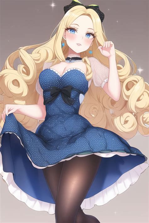 Long Curly Blonde Hair Blue Eyes Housewifeflor By Varm209 On Deviantart