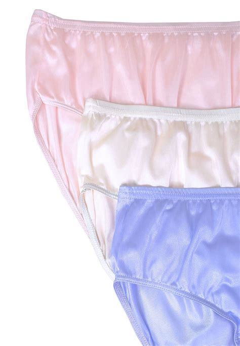 Shadowline Underwear Womens Panty Hipster Nylon 3 Pack Spring Colors