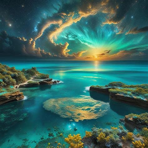 Abstract Sky And Cloud Patterns Premium Ai Generated Image