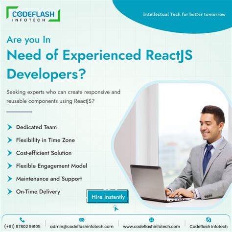 Codeflash Infotech On Linkedin Reactjsdevelopers Sleek Seamless