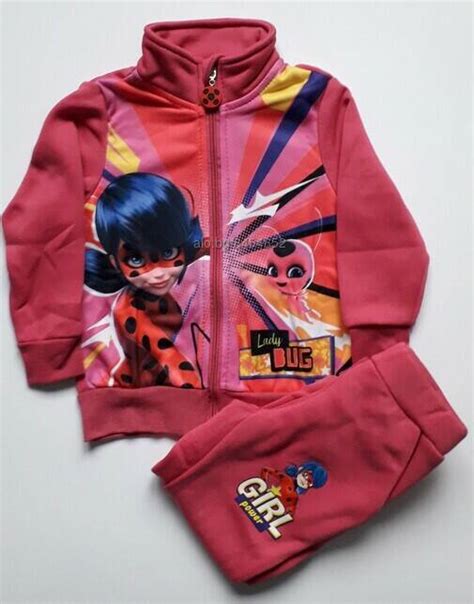 Екип за момиче с Калинката Спортни Момиченце 2 3 години до 98 см 3 4 години до 104