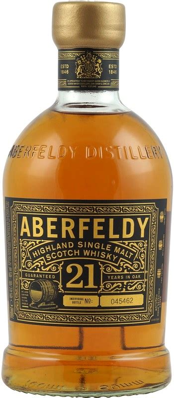 Aberfeldy Single Highland Malt Scotch Whisky 21 Jahre