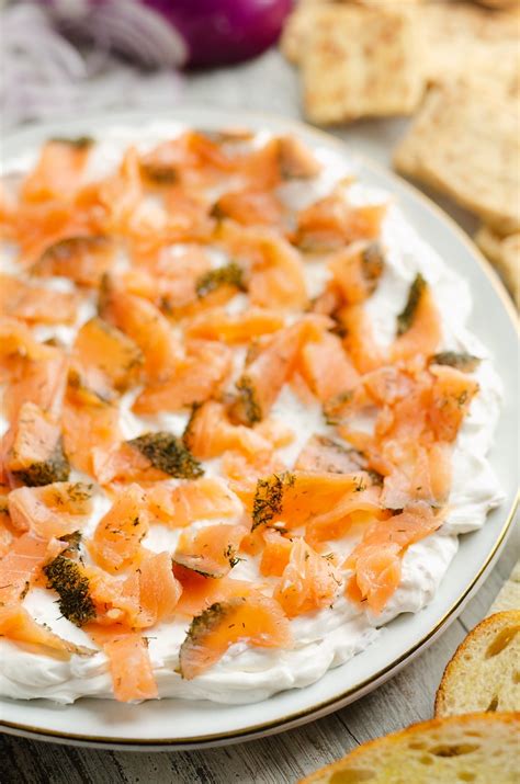 Smoked Salmon Cream Cheese Dip