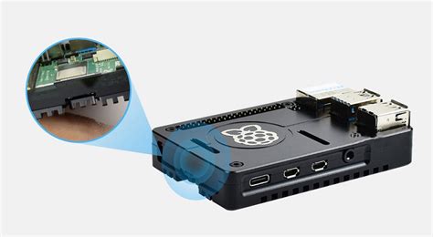 Raspberry Pi CNC Aluminum Alloy Metal Passive Cooling Case