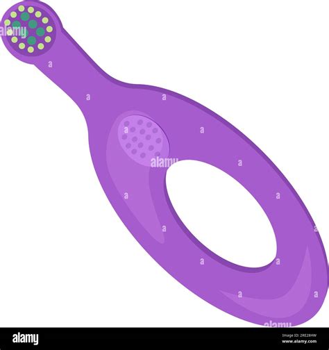 Purple Toothbrush Illustration Stock Vector Image And Art Alamy