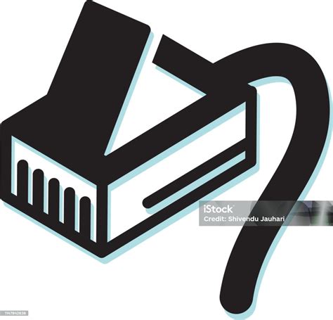 Lan 케이블 네트워크 커넥터 아이콘 0명에 대한 스톡 벡터 아트 및 기타 이미지 0명 교통 글로벌 커뮤니케이션 Istock