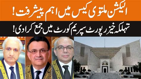 Major Developments In Election Delay Case Shocking Report Submitted