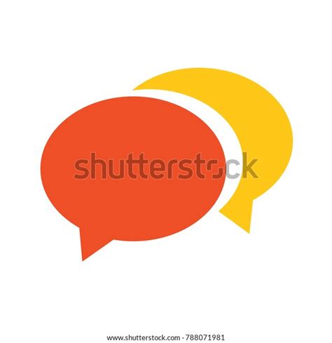 Speech Bubble Icon Communication Symbol Stock Vector Royalty Free 788071981