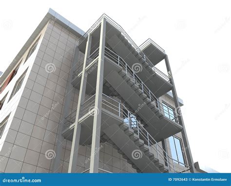 Isolate Building Stock Illustration Illustration Of Corporation 7092643