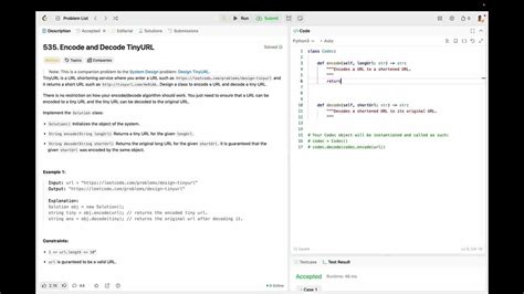 Encode And Decode Tinyurl Youtube