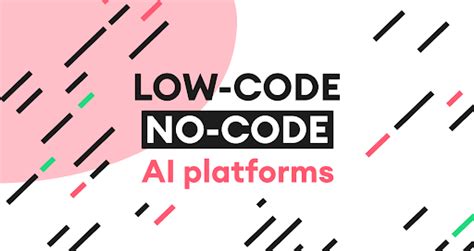 The Rise Of Low Code And No Code Ai Simplifying Innovation Excellence Technology