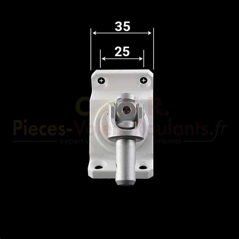 Sortie De Caisson Angulaire Geiger 45° Carré 8mm Tourillon D10mm