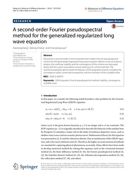 pdf a second order fourier pseudospectral method for the generalized