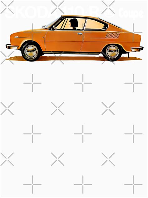 "SKODA 110 R COUPE" T-Shirt von ThrowbackM2 | Redbubble