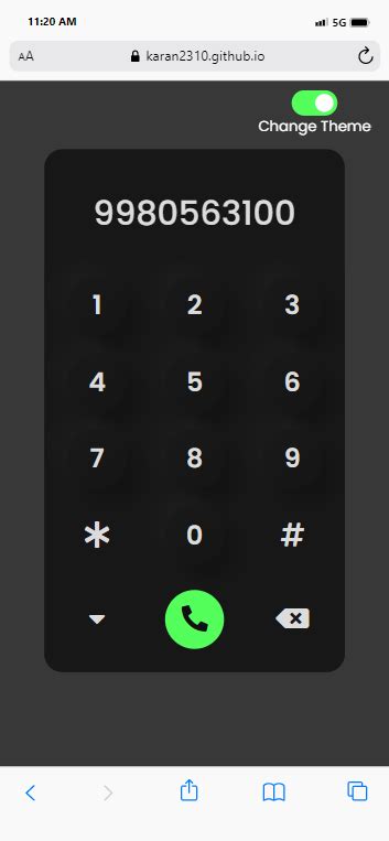 GitHub Karan Phone Dialer Github Io