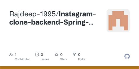 Github Rajdeep 1995instagram Clone Backend Spring Boot