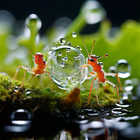 The Macro World Reveals The Intricacies Of Eosystems From Intri Stock