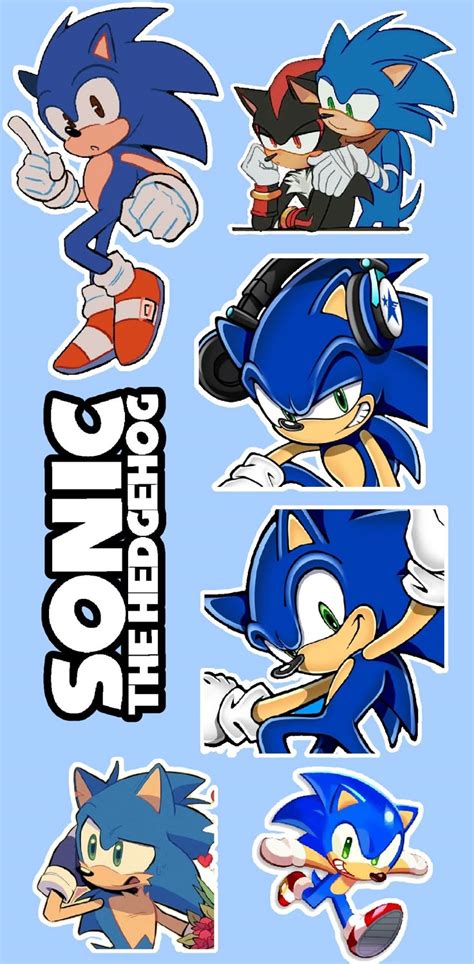 Stickers De Sonic Imajenes Para Pintar Shadow Sonic Sonic