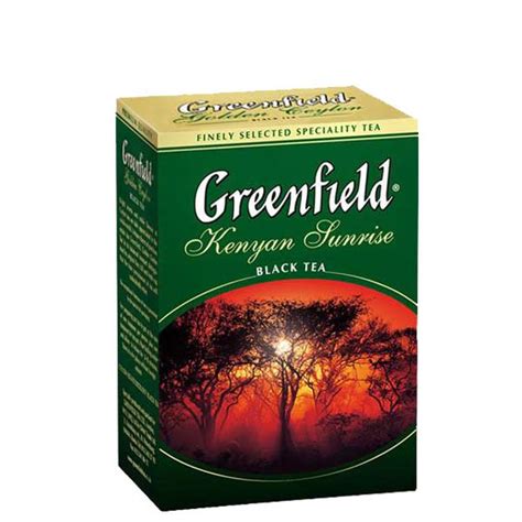 Купить Чай черный Greenfield "Kenyan Sunrise" 100гр. — по низким ценам ...