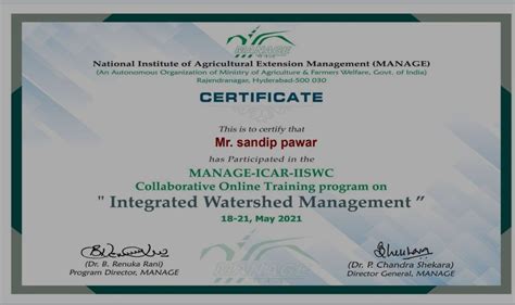 Sandip Pawar On Linkedin Thanks Manage Exllent Training Programs