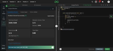 Vaibhav Soni On Linkedin Gfg160 Geekstreak2024 Codingjourney Keepcoding Problemsolving