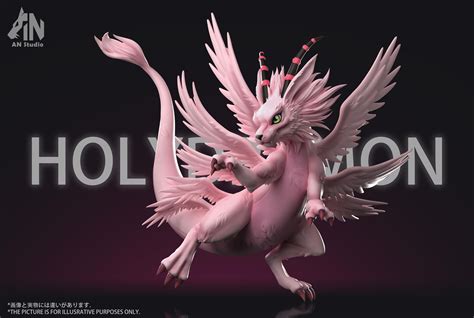 Holydramon Digimon Resin Statue An Studios