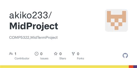 GitHub Akiko233 MidProject COMP5322 MidTermProject